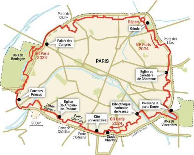 GR 75, la randonnée de 50km dans Paris ! - La Valise à Fleurs, blog de ...